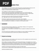 UFO Test - Moving Picture Response Time (MPRT Indicator) | PDF ...