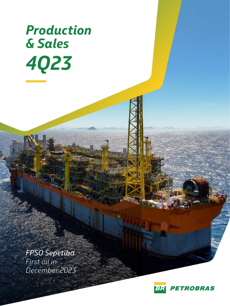 Petrobras: Production & Sales Report 4Q23 | PDF | Gasoline | Diesel Fuel