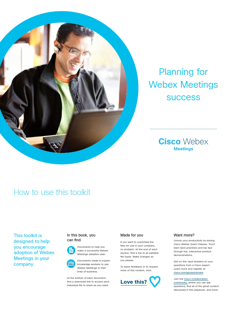 CISCO GENERAL Webex Meetings Guide | PDF | Information Security | Information Technology