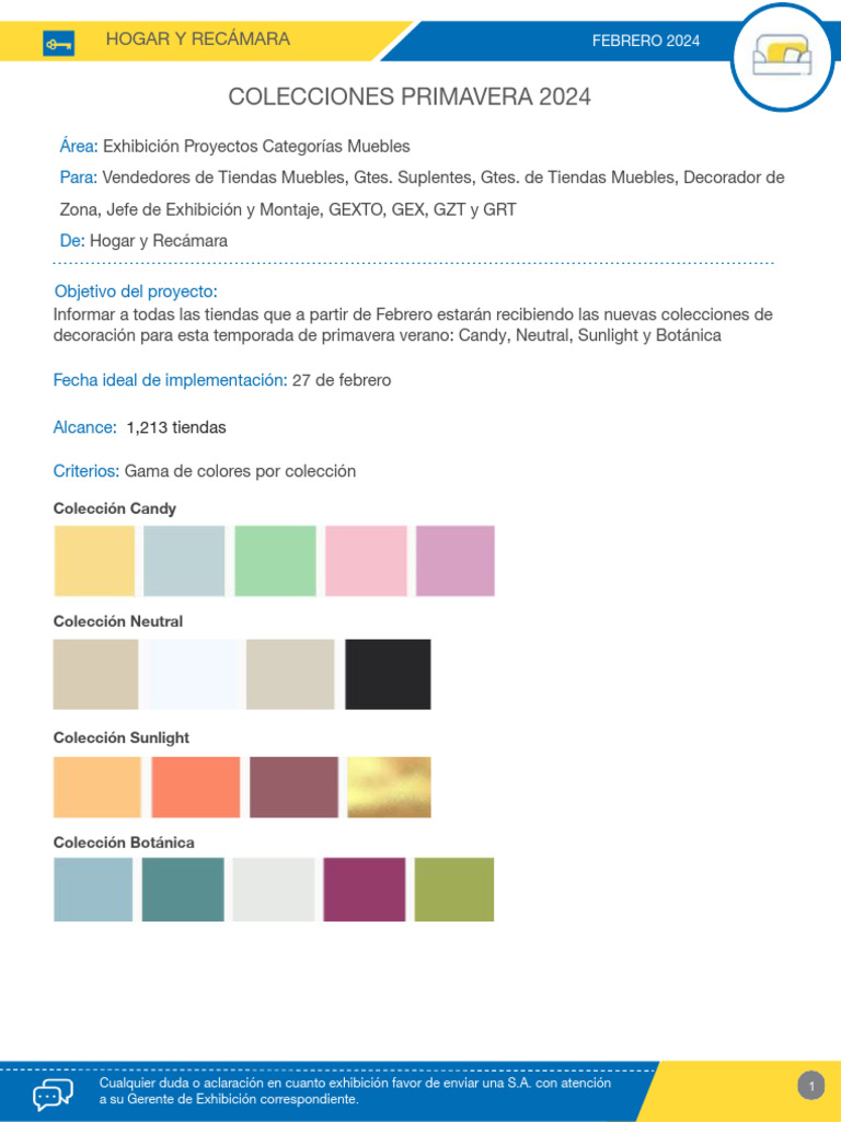 Acomodo Colecciones Primavera - 2024 | PDF | Arte