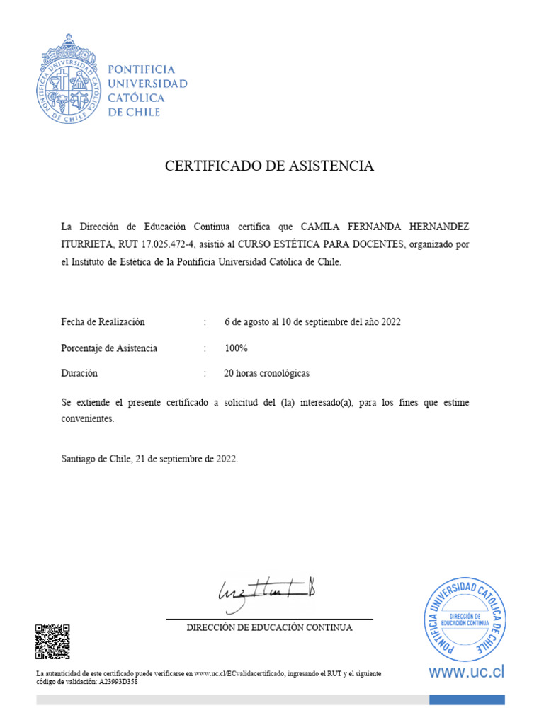 Certificados Fernanda Hernandez | PDF | Negocios | Finanzas y dinero