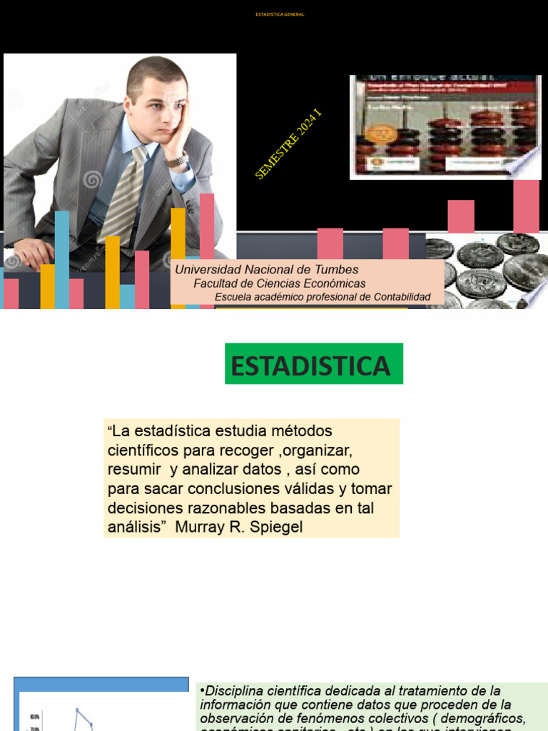 Contabilidad Estadística 2024-5 | PDF | Estadísticas | Muestreo ...