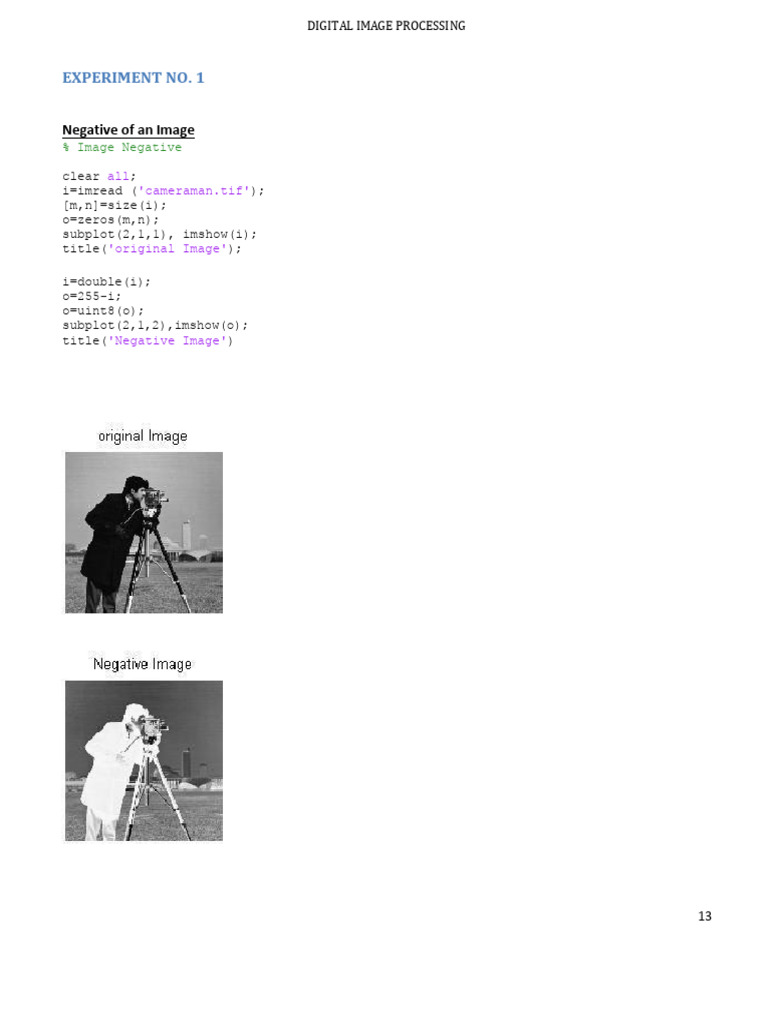 DIP - LabManual (2018-19) Modified (1) - Removed | PDF | Recording | Computer Graphics