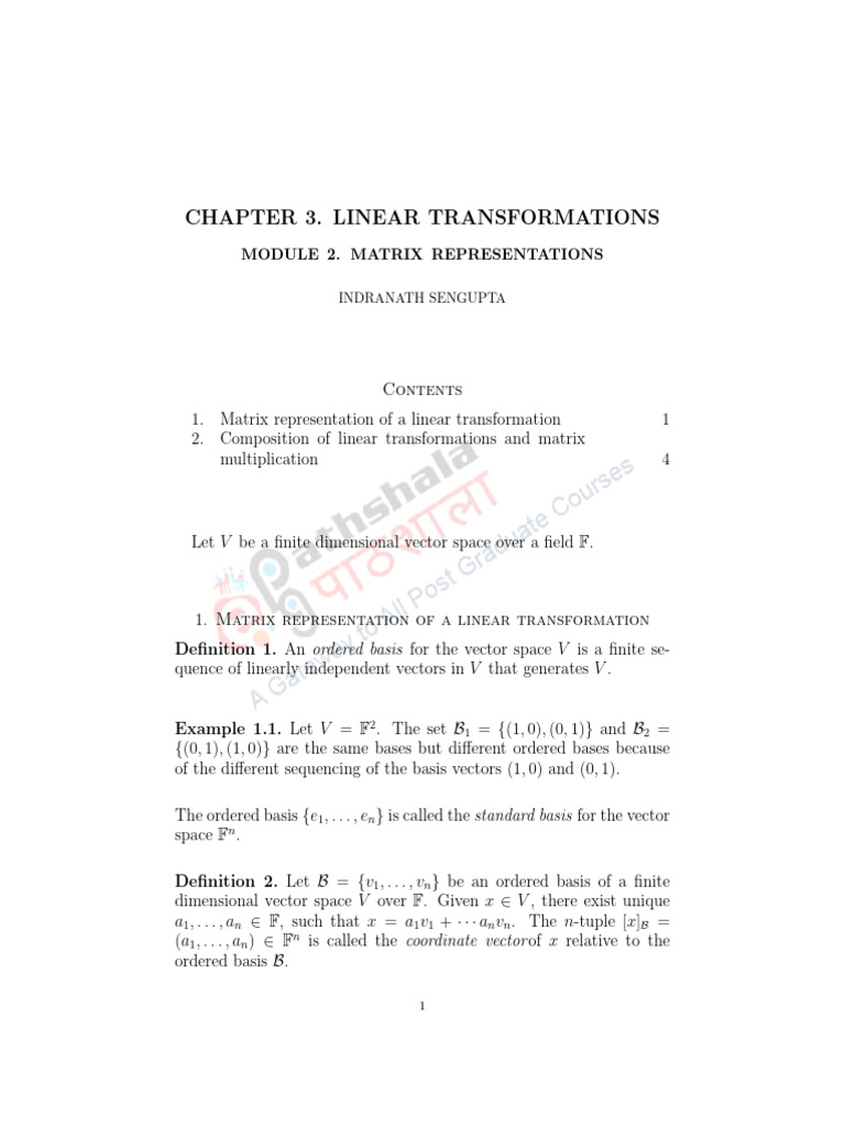 1527152359E textofChapter3Module2 | PDF | Basis (Linear Algebra) | Linear Map