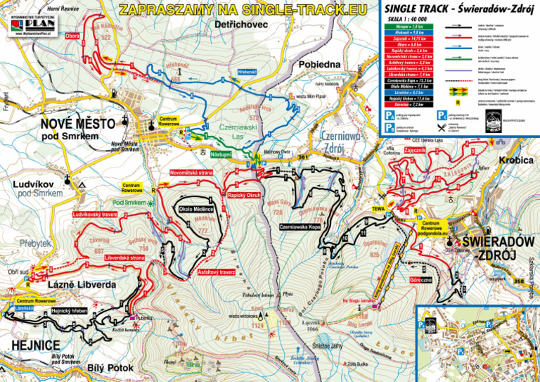 Mapa Single Track Swieradow Zdroj Do Pobrania | PDF