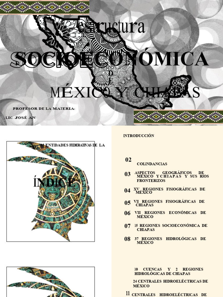 Proyecto Mapas Final | PDF | México | Chiapas