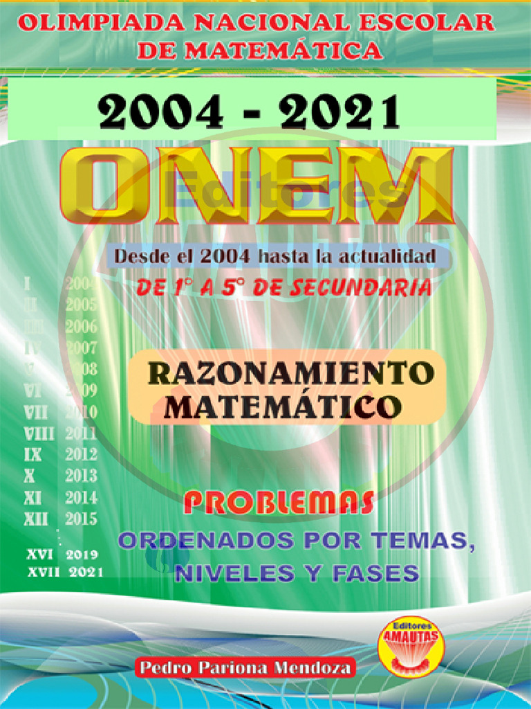 Raz Mat-Onem 2004-2021 | PDF