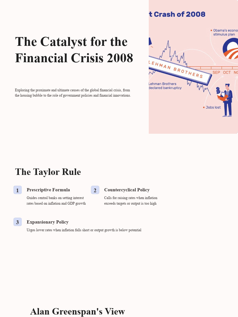 Causes of the 2008 Financial Crisis | PDF | Economic Bubble | Bear Stearns