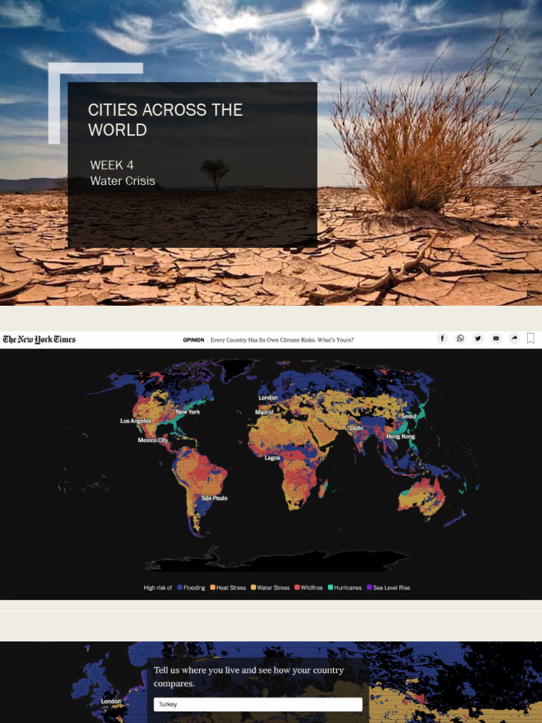 CAW 5 Water Crisis | PDF | Water Scarcity | Water