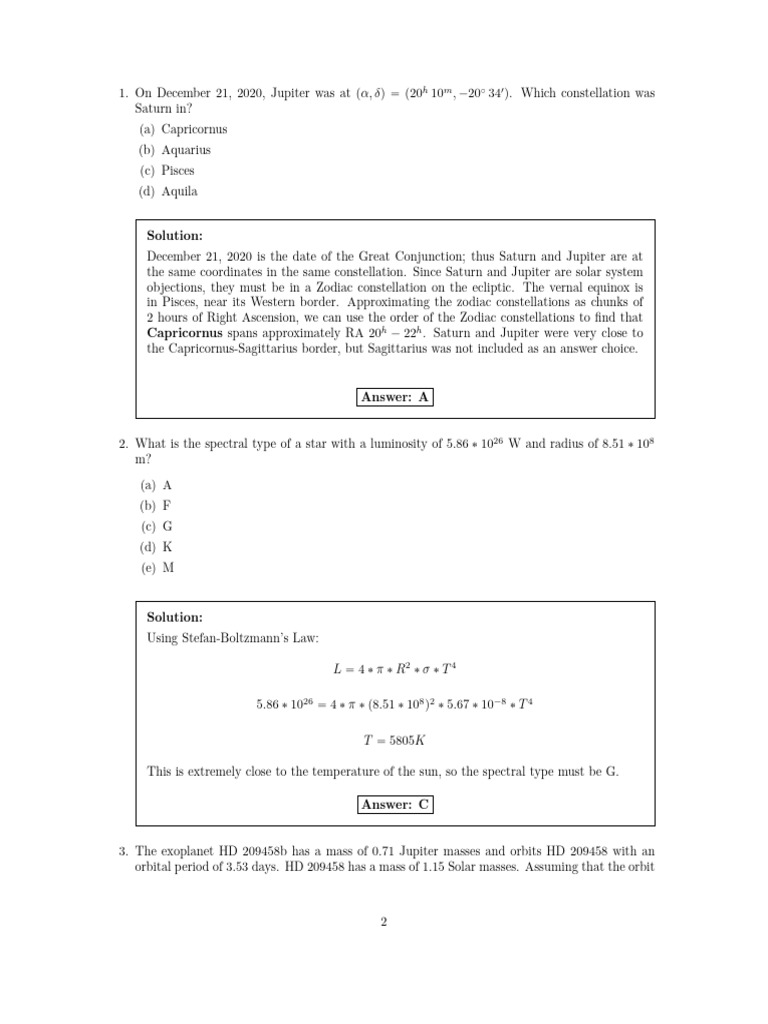 Sheet 7 Solutions | PDF | Big Bang | Inflation (Cosmology)