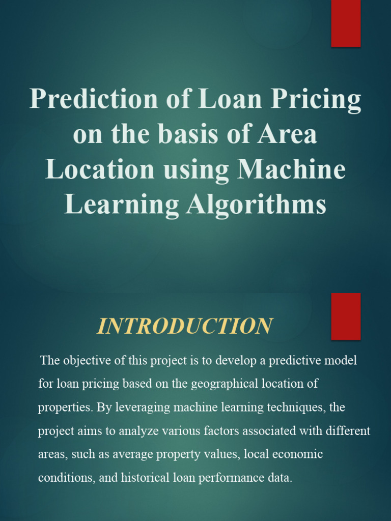 Loan ppt1 | PDF | Machine Learning | Data