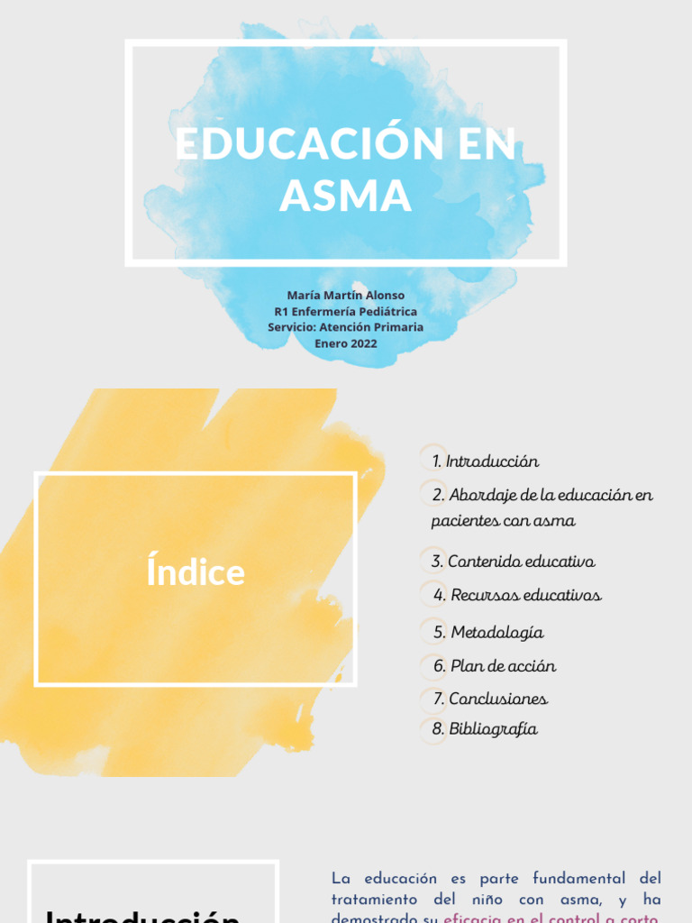 2022_Educación-en-asma | PDF | Asma | Cuidado de la salud