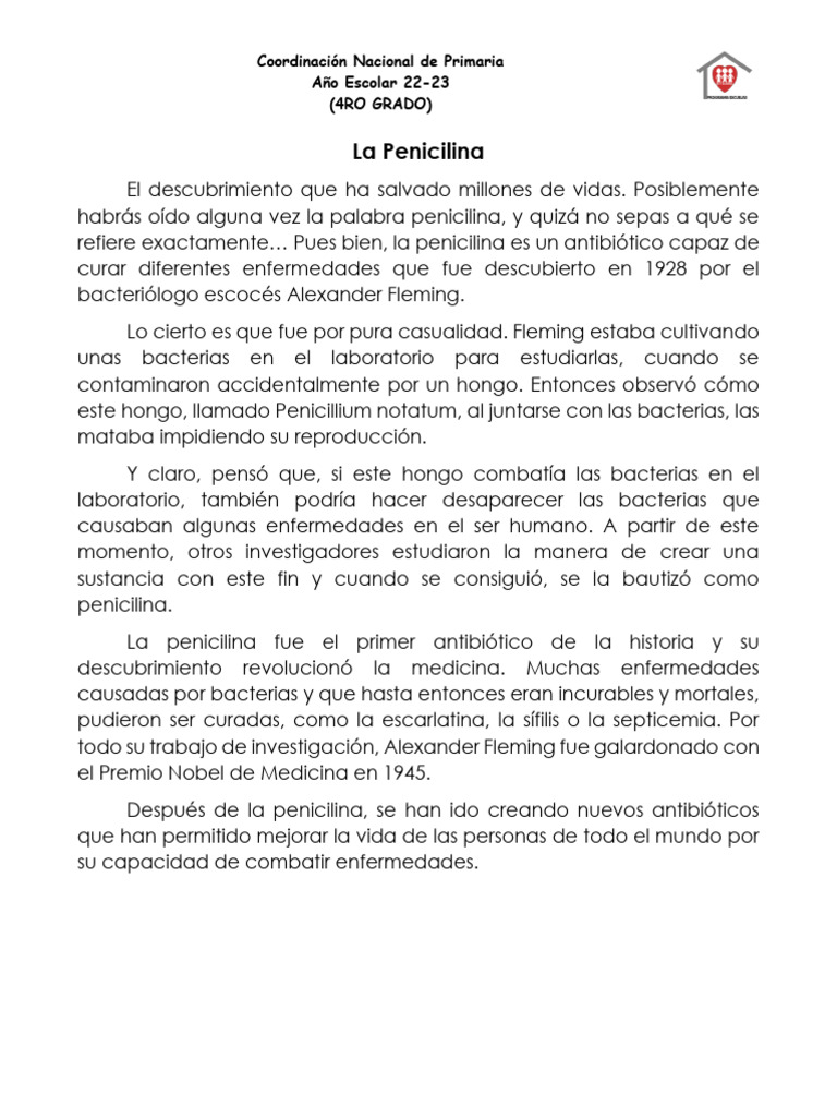 Lectura 4to Grado Fluidez y Comprensión | PDF