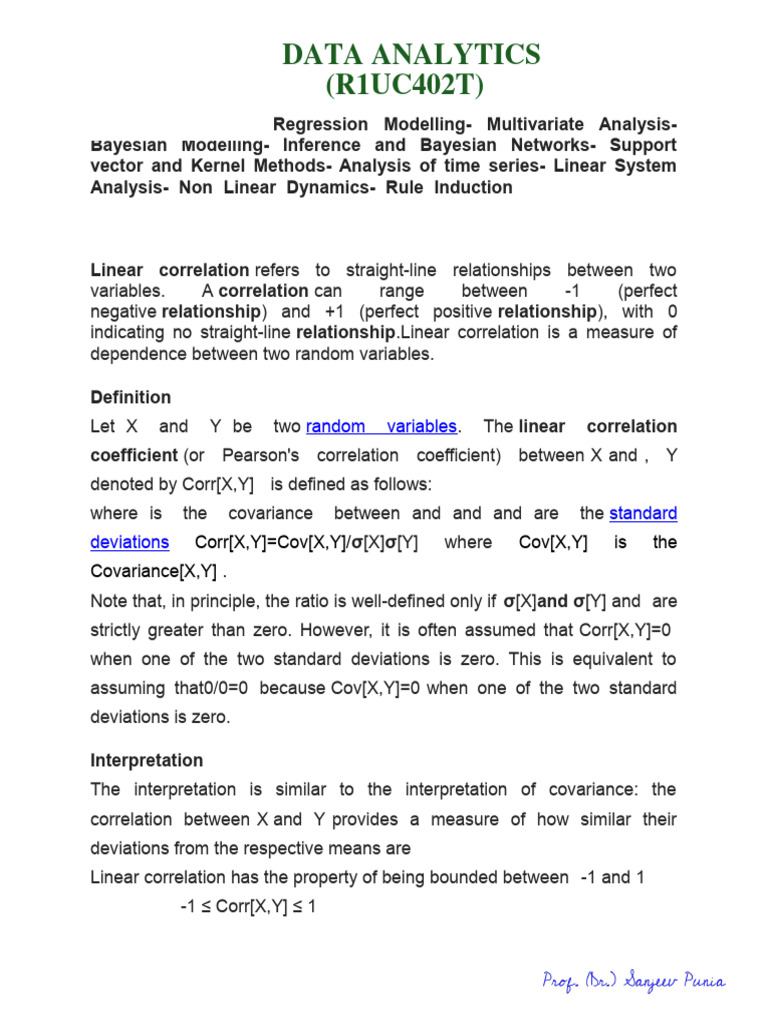 DA Notes - Module 3 | PDF | Bayesian Network | Applied Mathematics DA Notes - Module 3 | PDF | Bayesian Network | Applied Mathematics