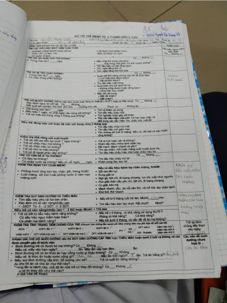 IMCI tiêu hóa NTK_ | PDF