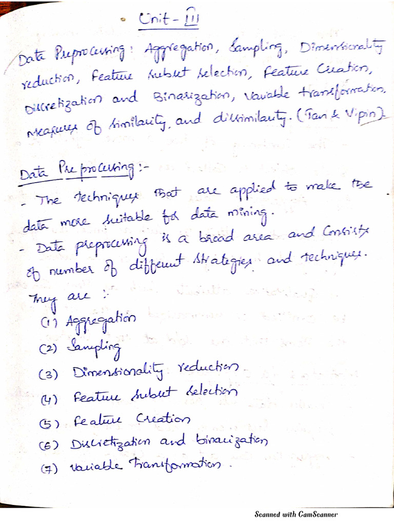 DWDM UNIT 2 (Part 2) | PDF
