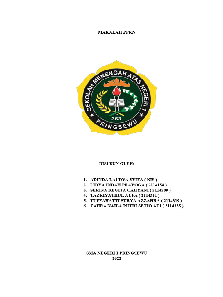 Makalah PPKN-2 | PDF