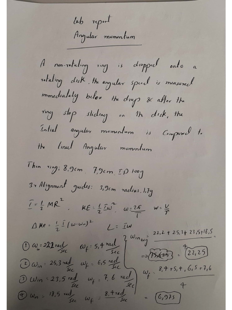 Angular Momentum | PDF