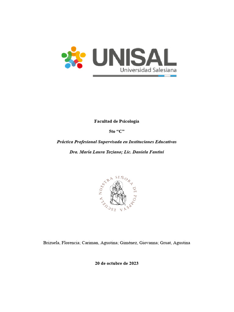 Trabajo Final PPS Edu | PDF | Inteligencia | Maestros