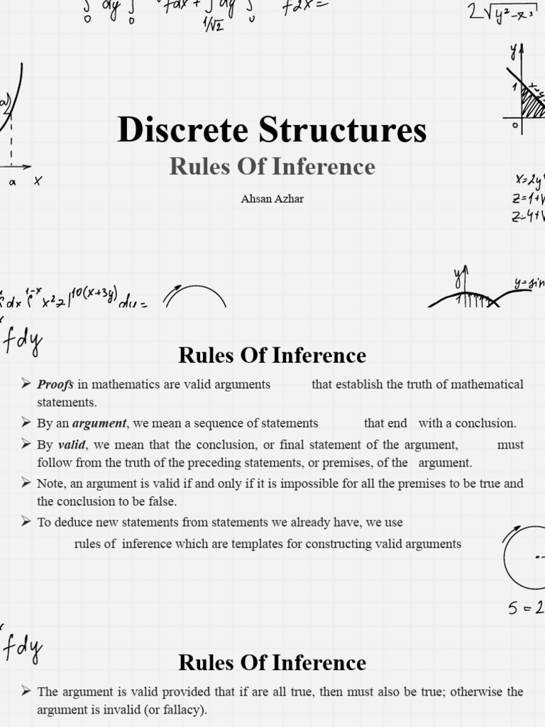 14-Rules of Inference | Download Free PDF | Argument | Logic