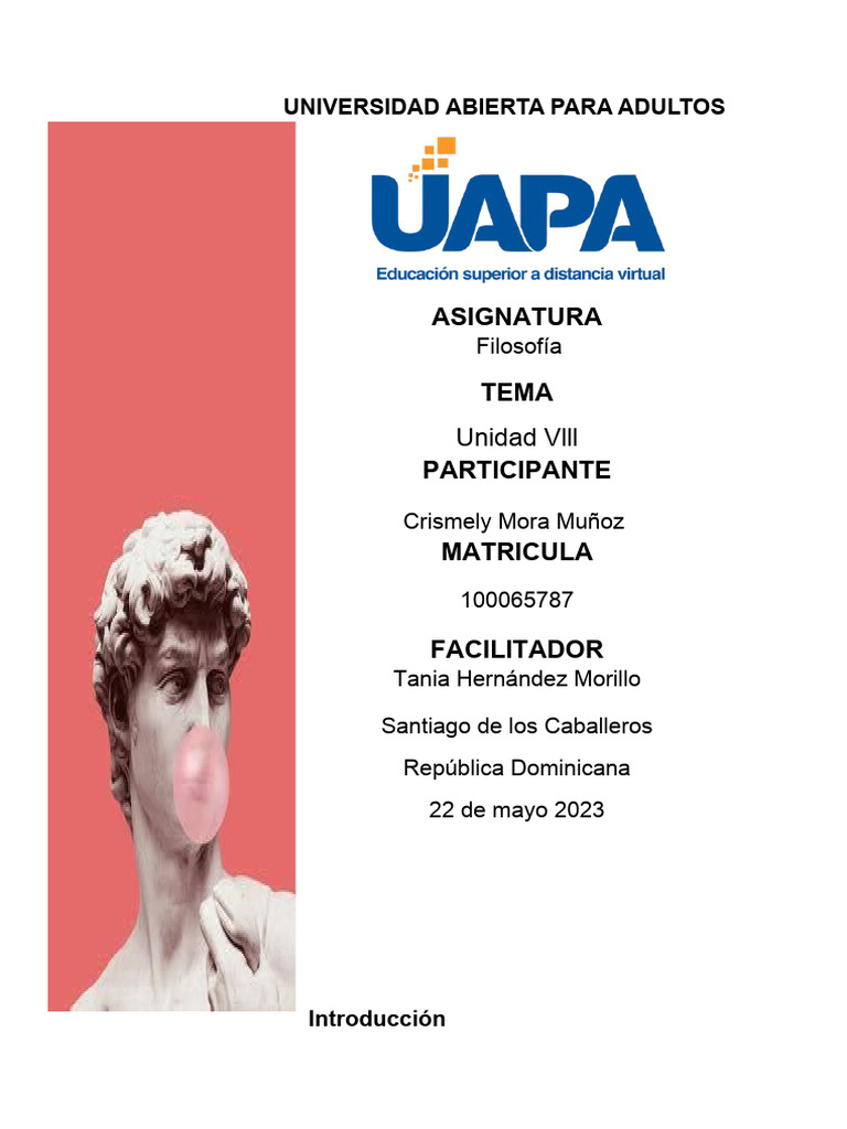 Tarea Tania Semana VLLL | PDF | Tomás de Aquino | Agustín De Hipopótamo