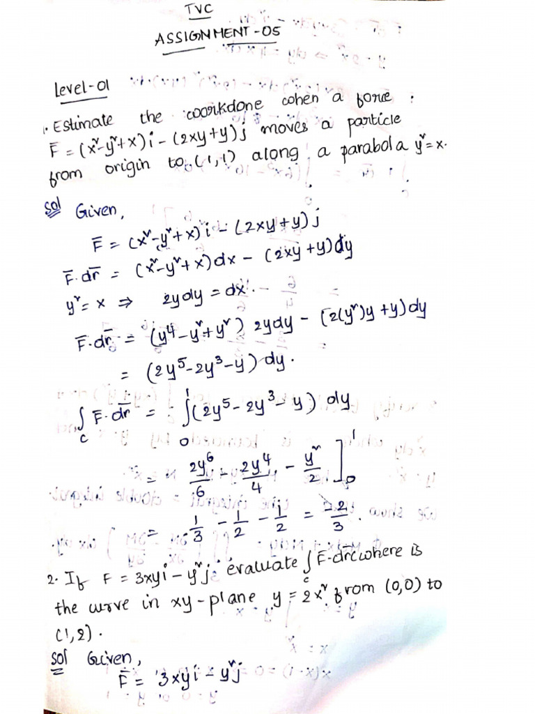 TVC Assignment 5 | PDF