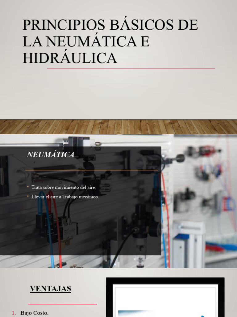 Principios Básicos de La Neumática e Hidráulica | PDF