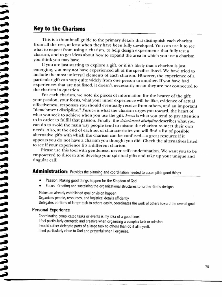 Charism Detail001 | PDF