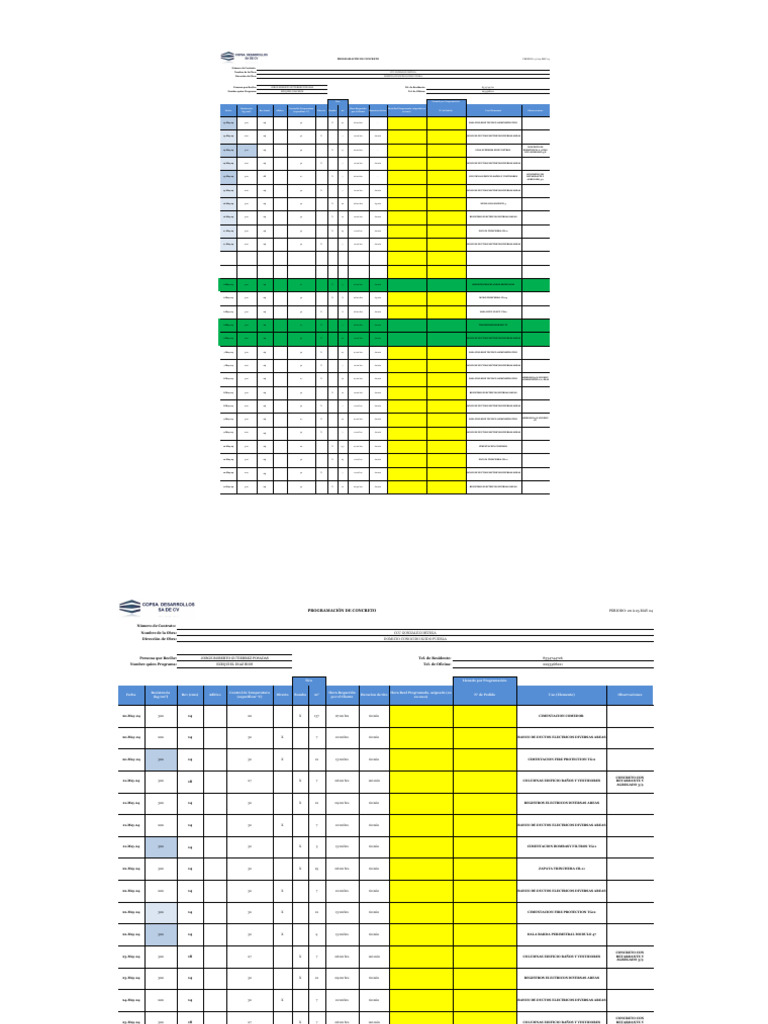 Programacion Copsa Cadena 20 May 24 | PDF