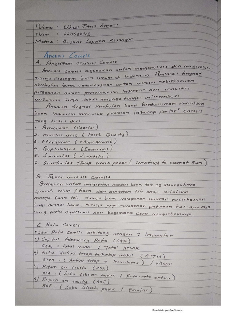 Wiwi Fitria Anjani - 22053049 (Alk) | PDF