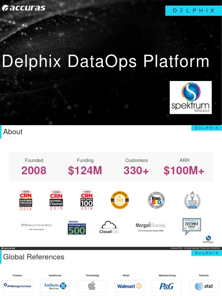 Delphix-Data at the Speed of Business_Spektrum Teknoloji | Download Free PDF | Cloud Computing ...