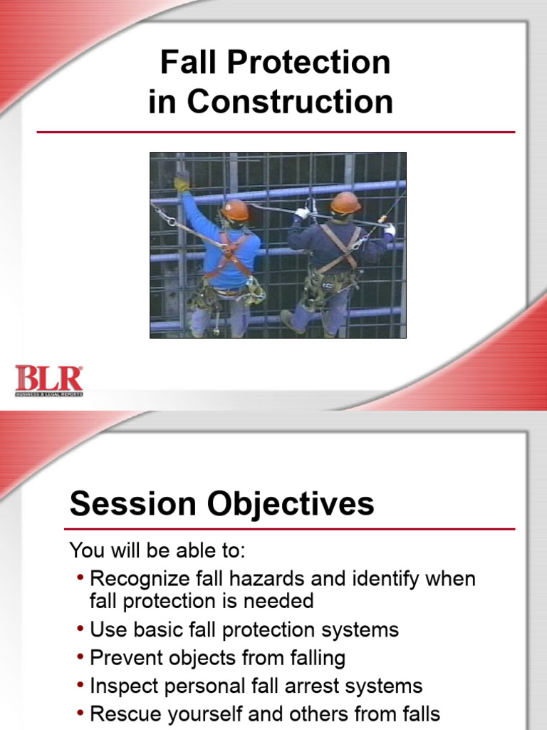 Fall Protection Construction | PDF | Safety