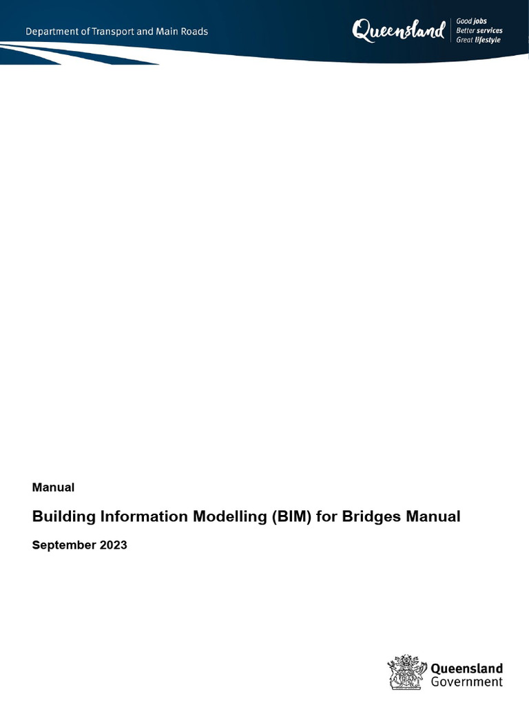 BIM For Bridges Manual | PDF | Building Information Modeling | 3 D ...