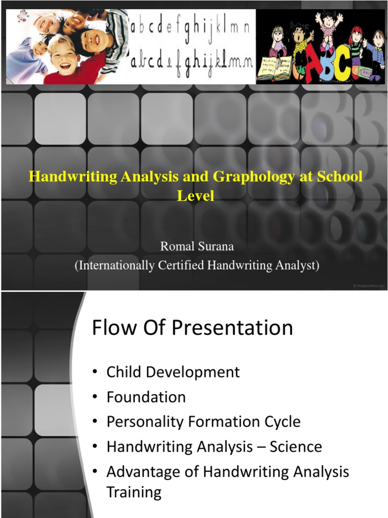 Handwriting Analysis for Child Development | PDF | Graphology | Mind