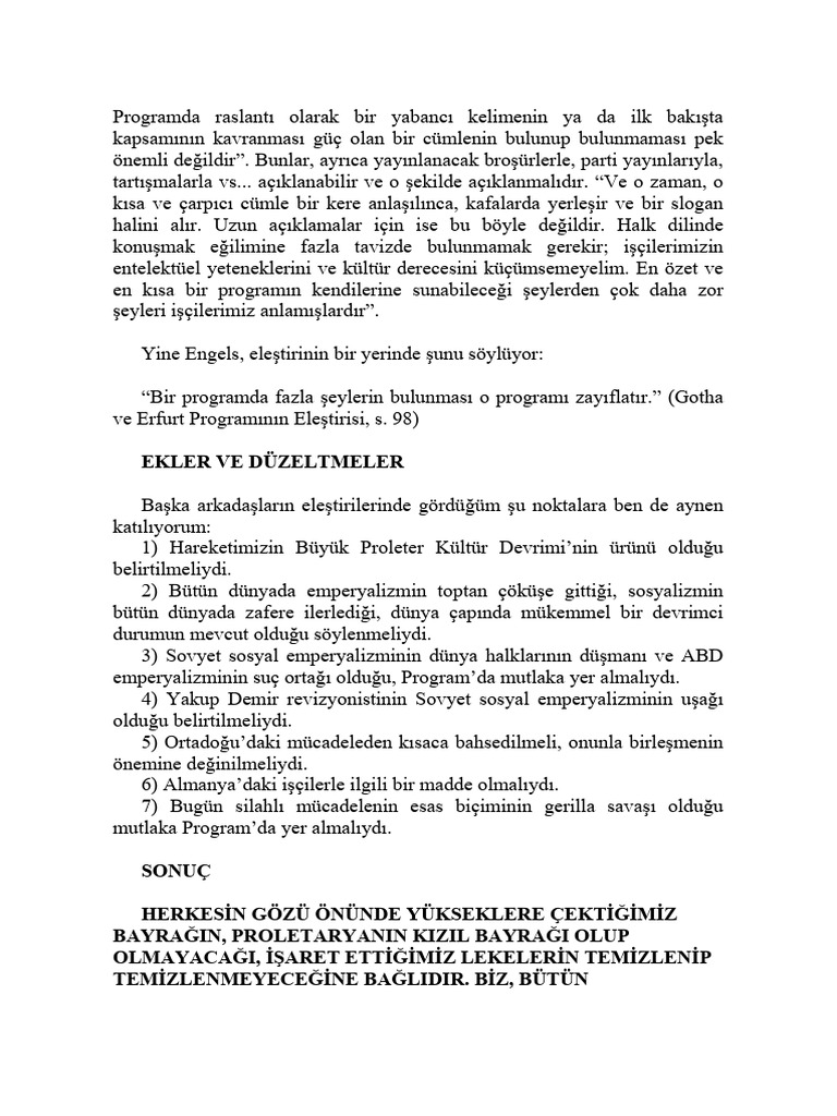 Except Kaypakkaya | PDF