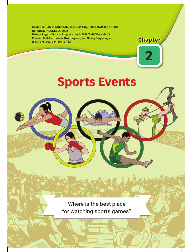 Buku Murid Bahasa Inggris - Work in Progress_ Sports Events Buku Panduan Guru Bahasa Inggris SMA ...