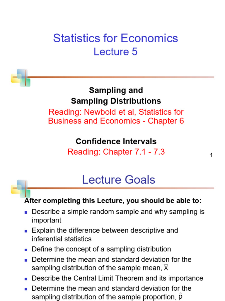 Lecture 5 | PDF | Estimator | Bias Of An Estimator