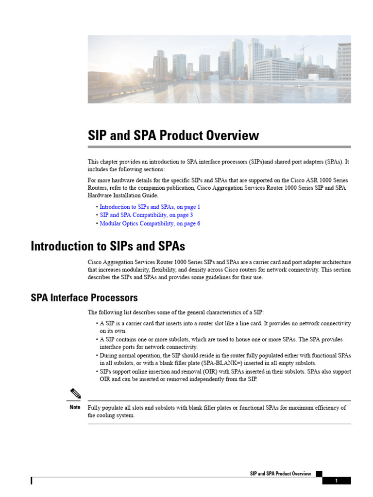 Asr Spa Sip Intro | PDF | Internet Protocols | Computer Standards