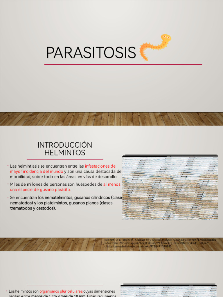 PARASITOSIS | PDF | Enfermedades y trastornos | Medicina CLINICA