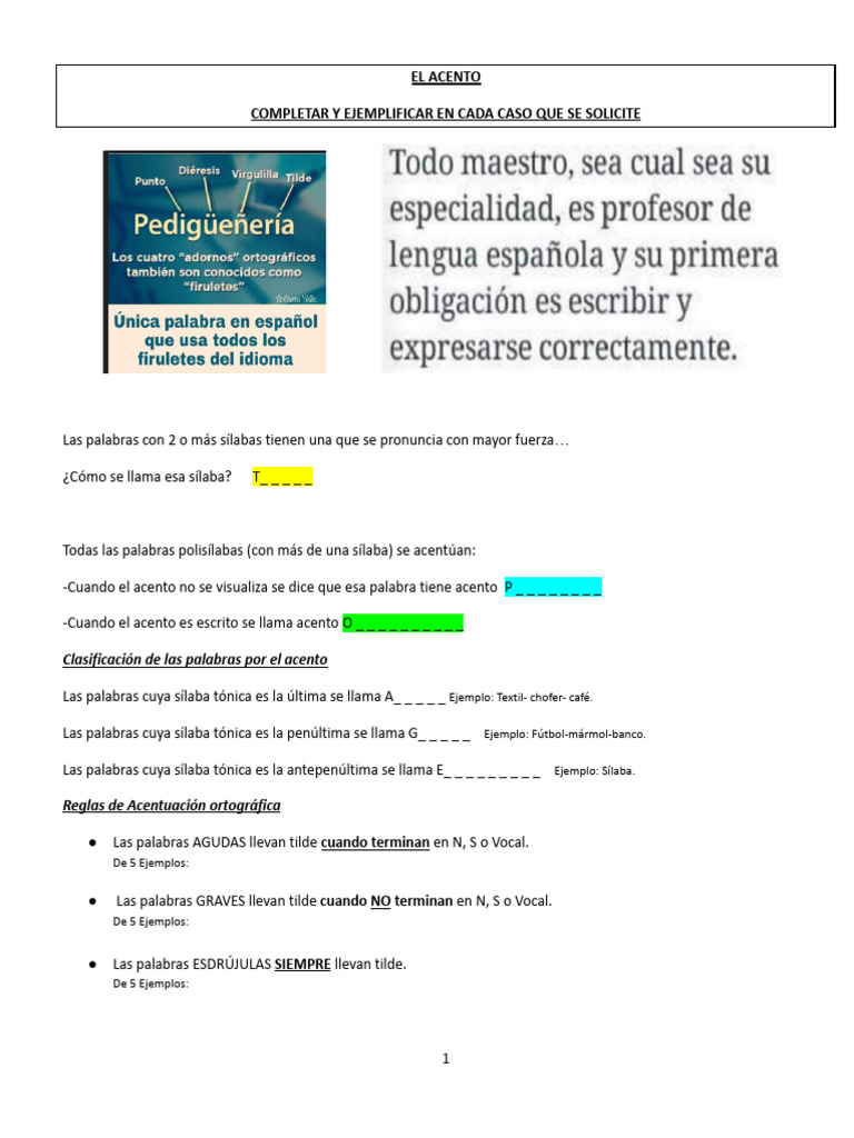 2 Trabajo PR Ctico Ortograf A | PDF | Lingüística | Gramática