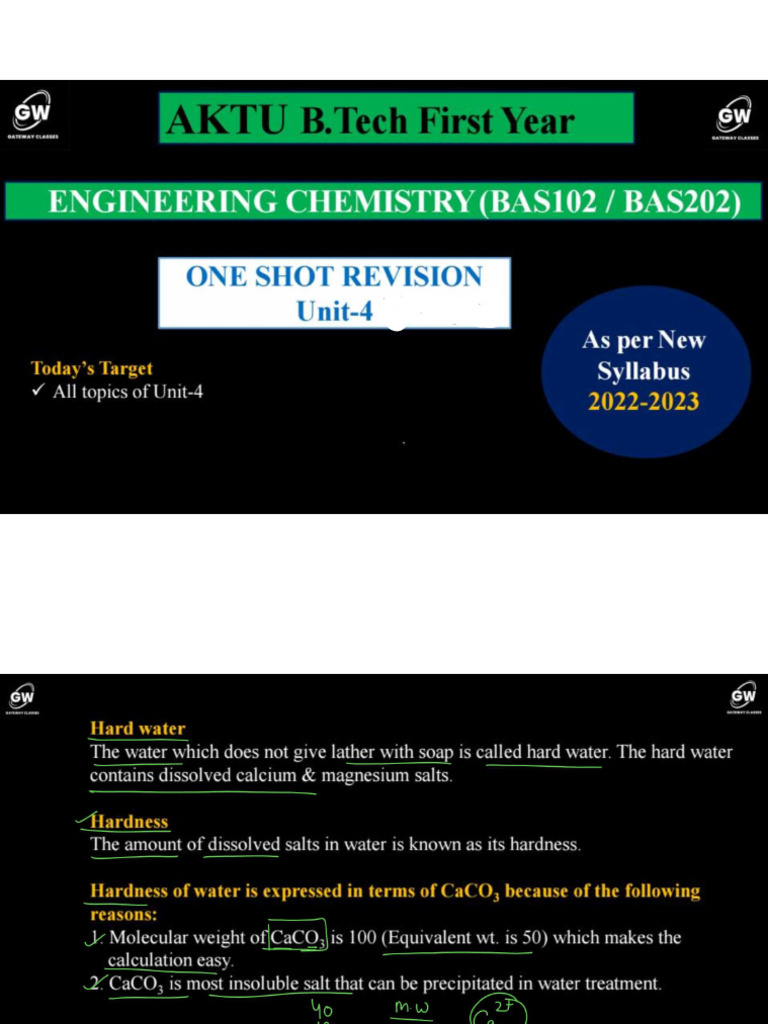 Chem U-4 One Shot | PDF