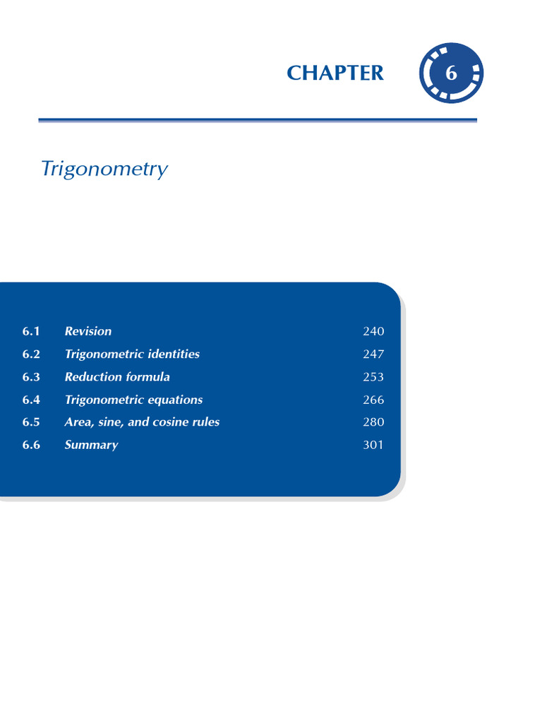Trigonometry Concepts and Identities | PDF | Trigonometry ...
