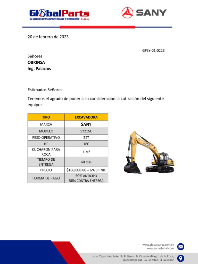 Gpsy-01-0223 Sy215c | PDF