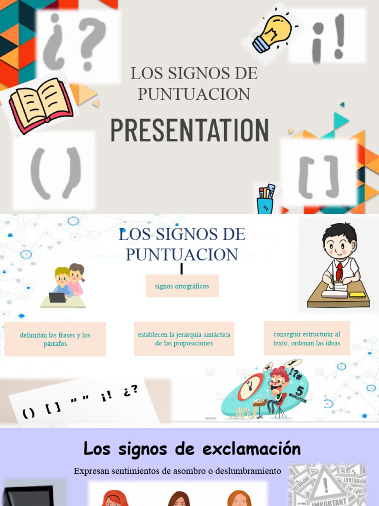 Signos de Puntuación: Uso y Reglas | PDF | Puntuación | Lingüística