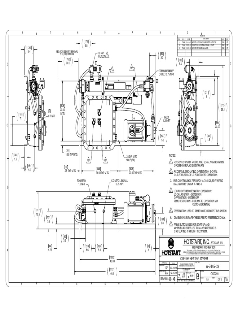 Hotstart, Inc.: Req. For Element Removal 5.13 (130) MAX DIA | PDF ...