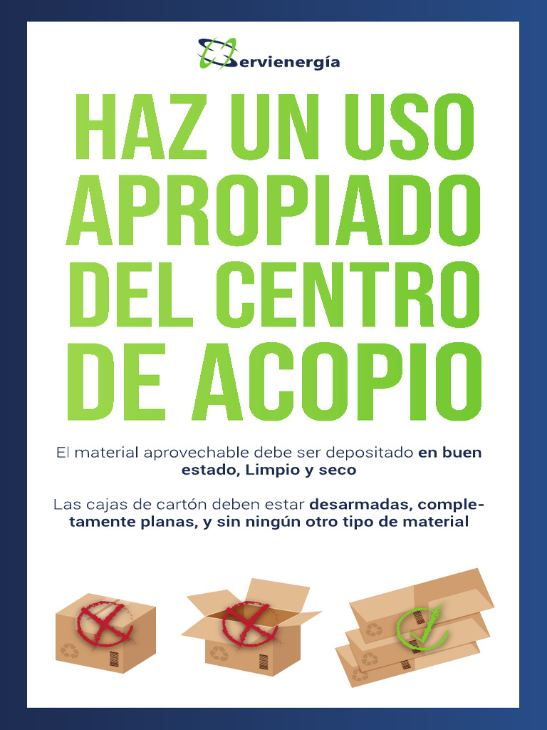 Letrero - Centro de Acopio | PDF