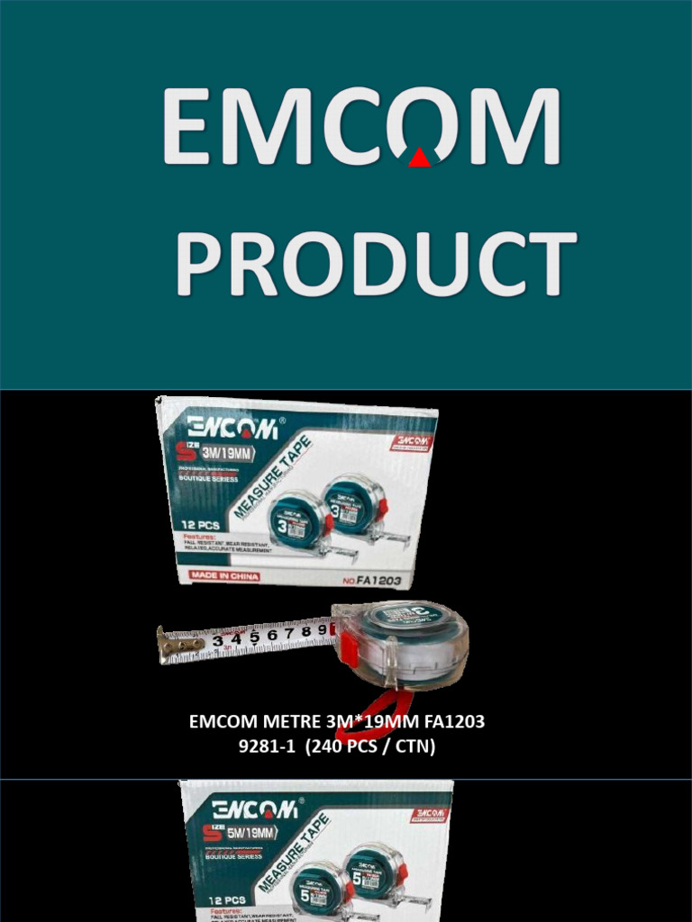 Emcom Product | PDF