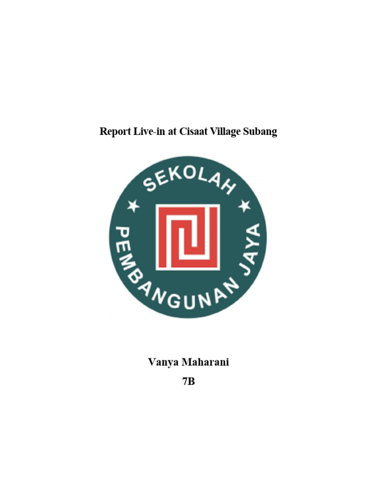 Report Live in | PDF