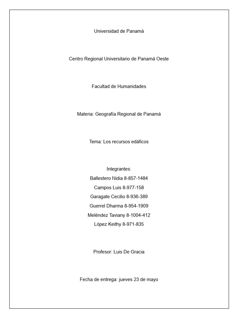 Recursos Edáficos Trabajo Final | PDF | Suelo | Degradación ambiental