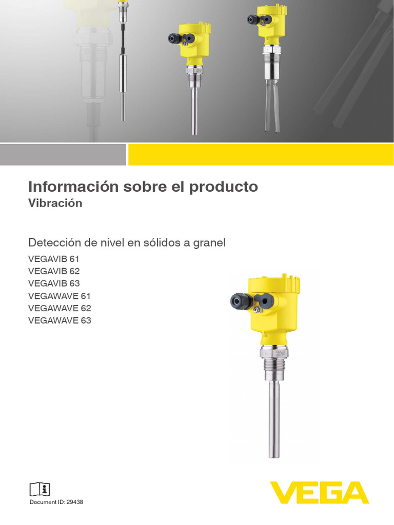 Sensores de Nivel por Vibración VEGAVIB y VEGAWAVE | PDF | Relé ...